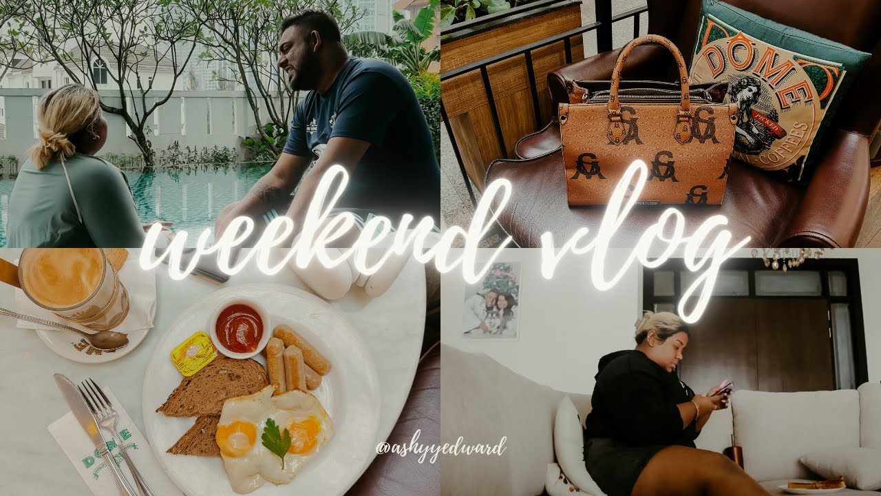 A long weekend vlog - selfcare, pool evenings & shopping hauls ...