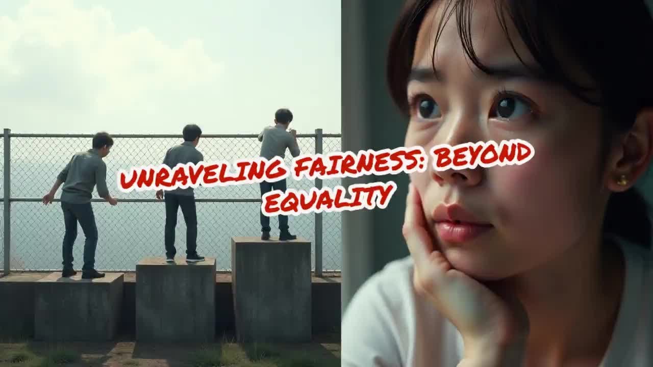 Unraveling Fairness: Beyond Equality - YouTube