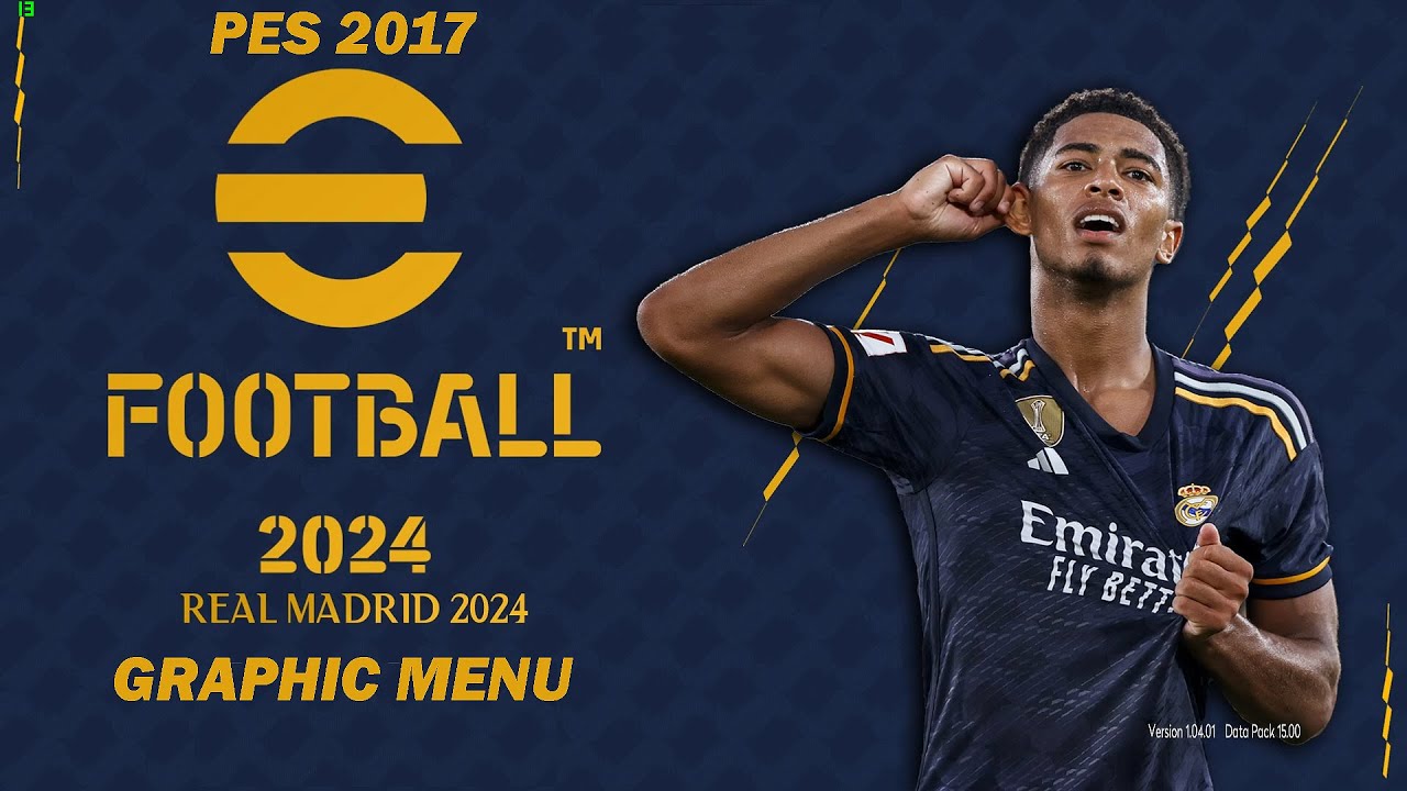 PES 2017 New Real Madrid Menu 2024 V.2 - YouTube