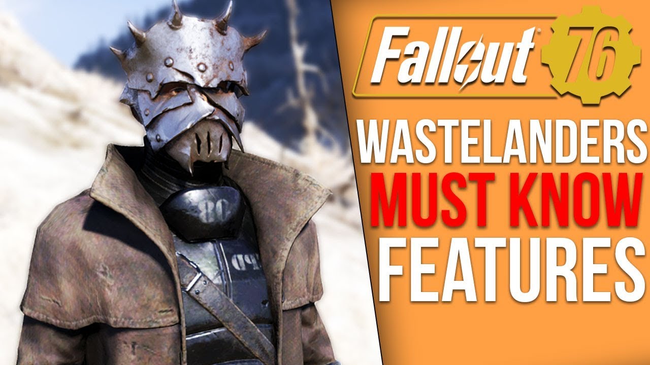 Fallout 76 Wastelanders - 15 Things You NEED to Know Day One (Tips and ...