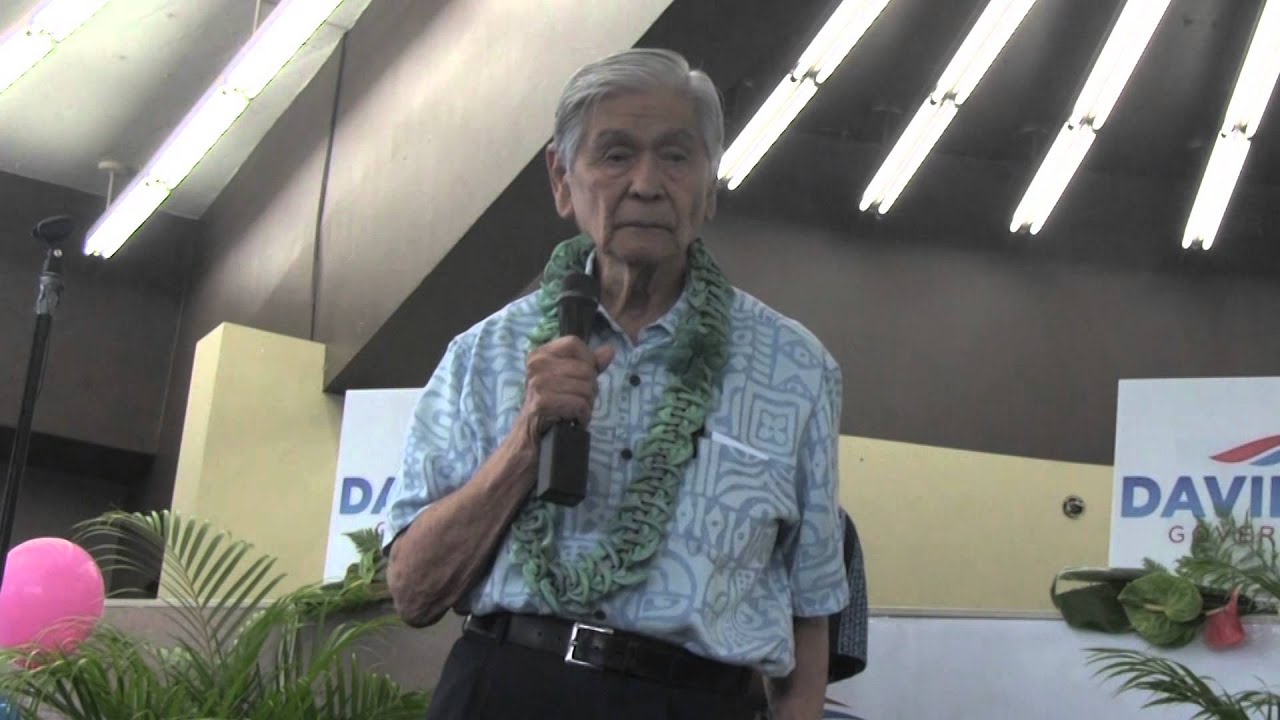 Governor George Ariyoshi explains his support for David Ige - YouTube