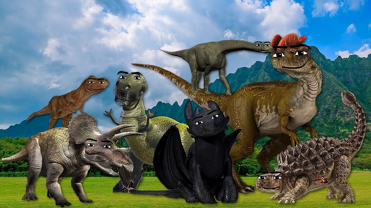 ALL Jurassic Gegagedigedagedago part 2 - YouTube