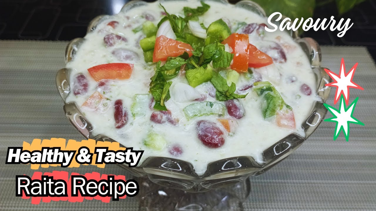 🔥The Most Delicious Raita Variations ‼️ Easy To Make Lal Lobia Raita ...