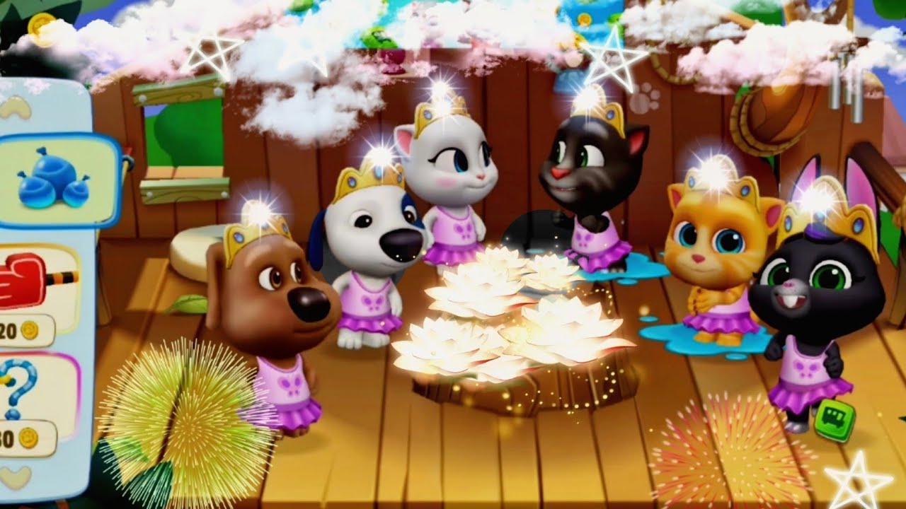 talking Tom and friends gameplay, Angela 2 tom, Gota tom game,hang game ...