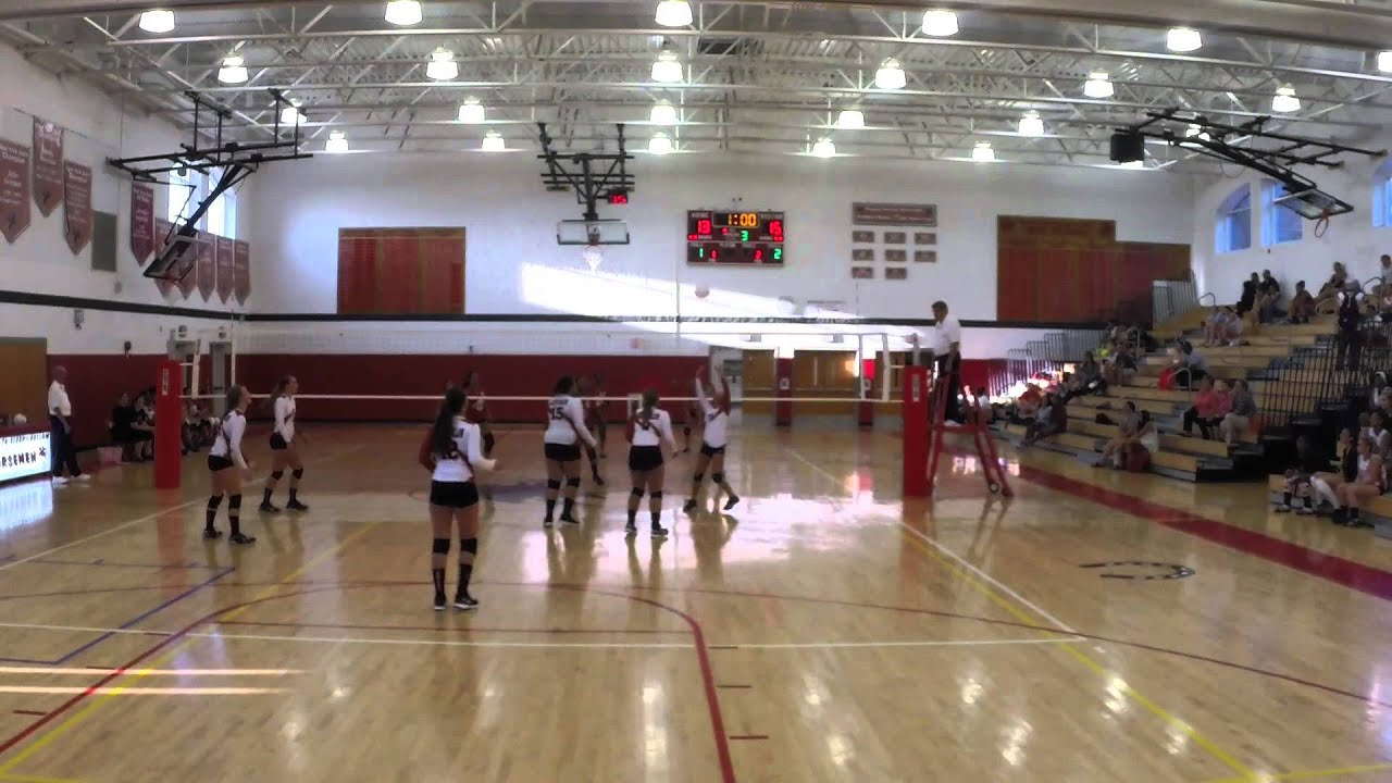 SHHS Varsity Volleyball 9/18/15 - YouTube