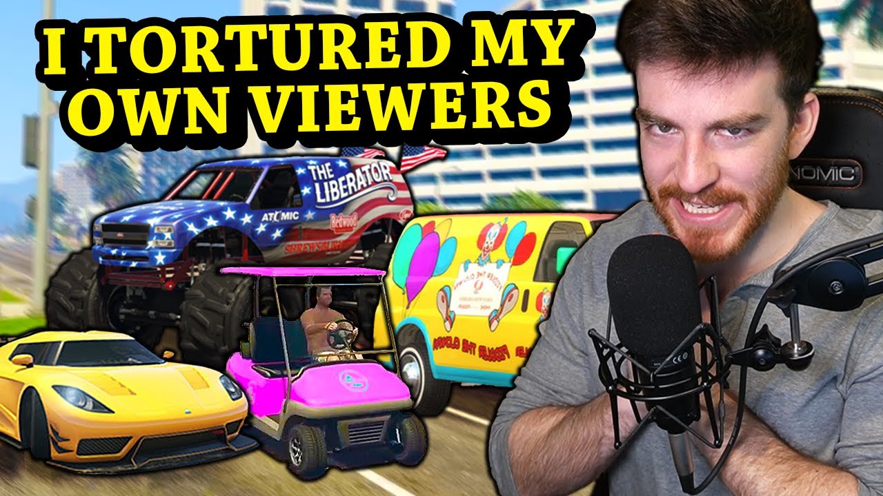 I made the hardest GTA 5 mod, then challenged my viewers to beat it ...