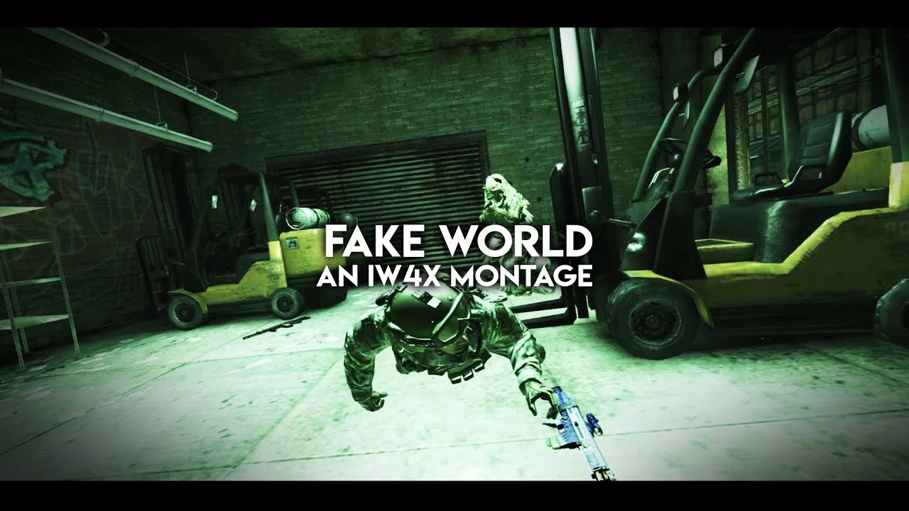 Fake World - a PC Call of Duty MW2/IW4X Montage - YouTube