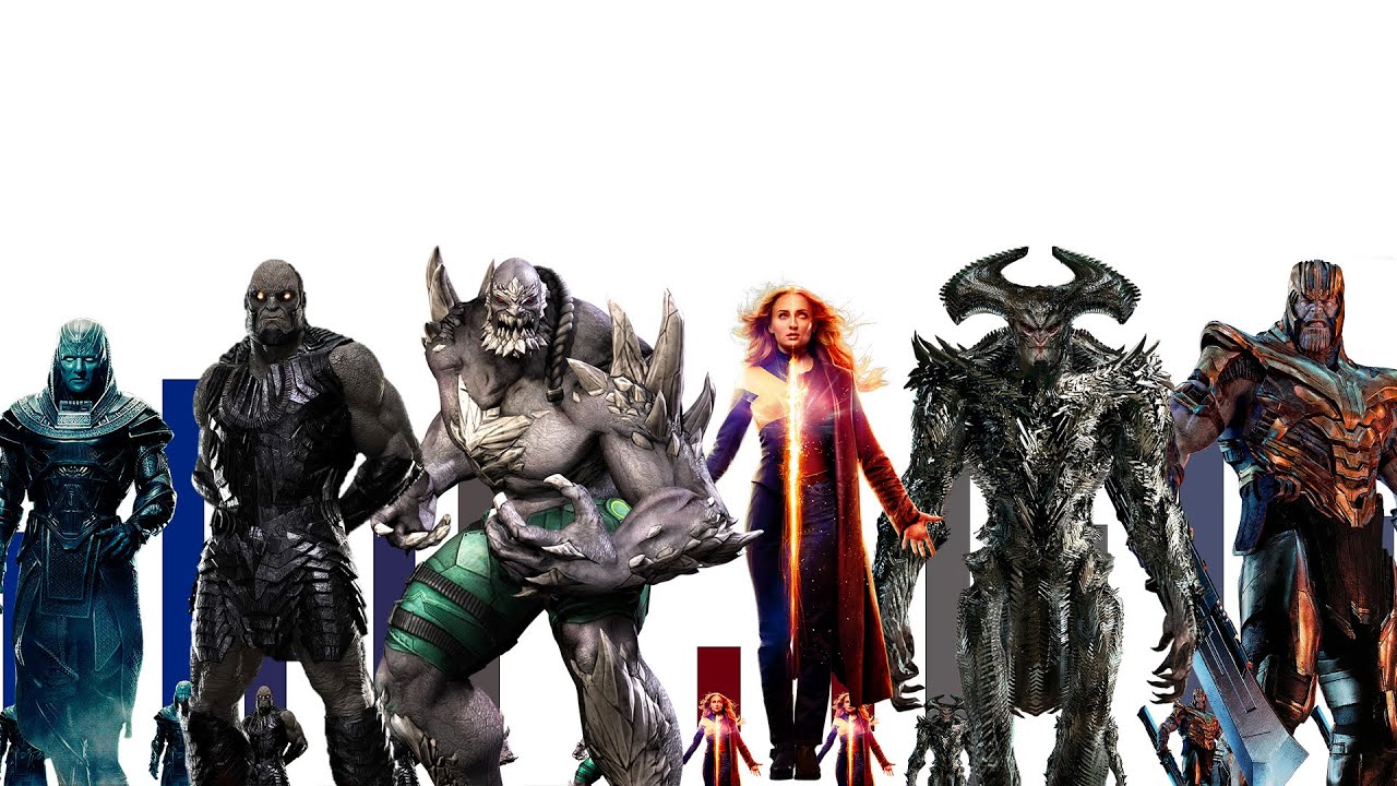 NIVELES DE PODER DE APOCALYPSE VS DARKSEID VS DOOMSDAY VS DARK PHOENIX ...