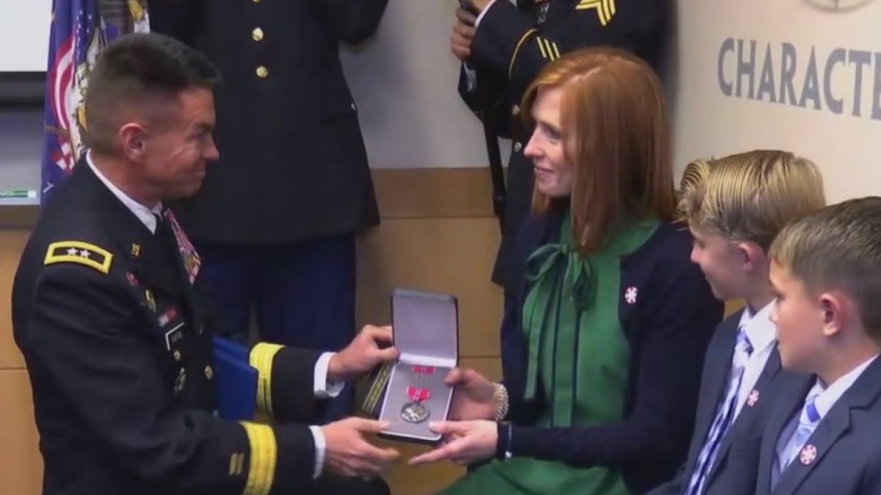 Saying goodbye to Major Brent Taylor - YouTube