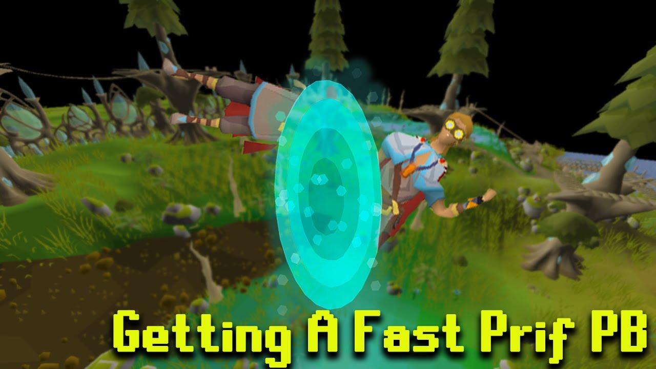 OSRS Tricks: Getting A Fast Prifddinas Agility Time - YouTube