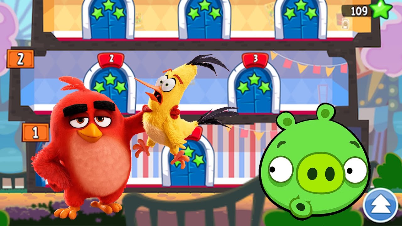 Angry Birds Friends Piggy Tower Floor 1-3 - YouTube
