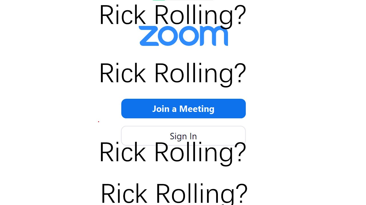 Rickrolling My Class On Zoom? - YouTube