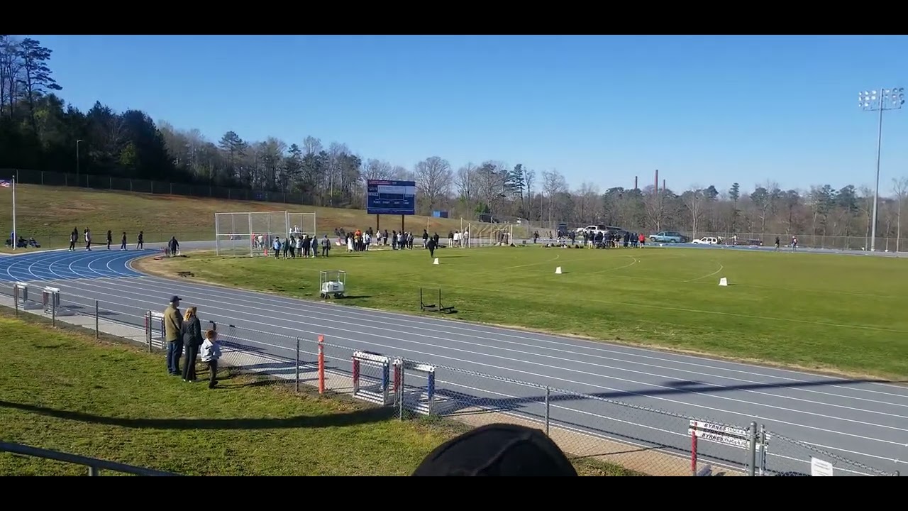 Bryson Miller and Company/Dorman 4 x 100 Relay Team at Byrnes High ...