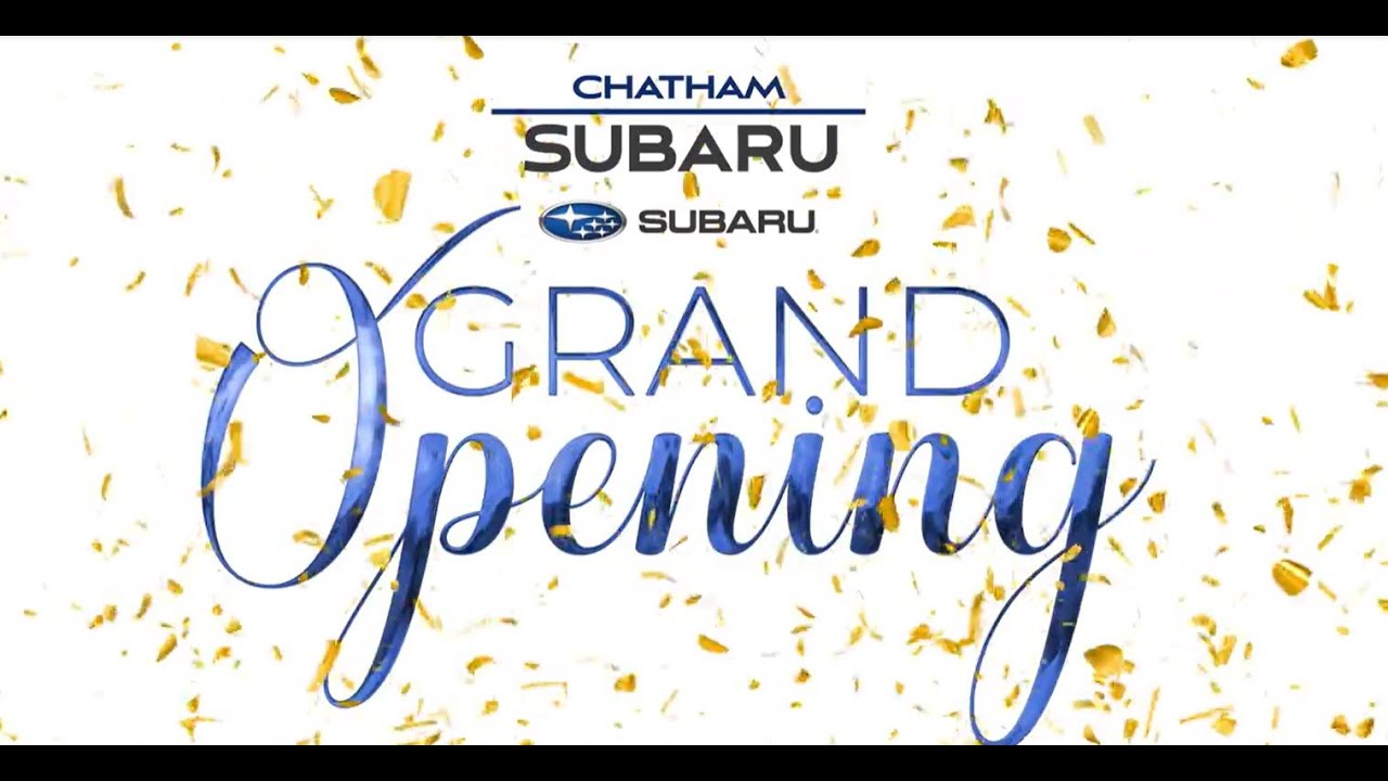 Chatham Subaru Grand Opening Event - YouTube