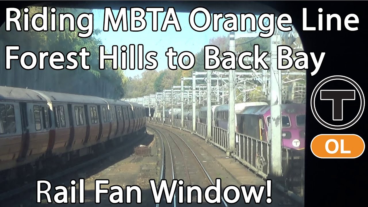 Riding MBTA Orange Line from Forest Hills to Back Bay Station - Railfan ...