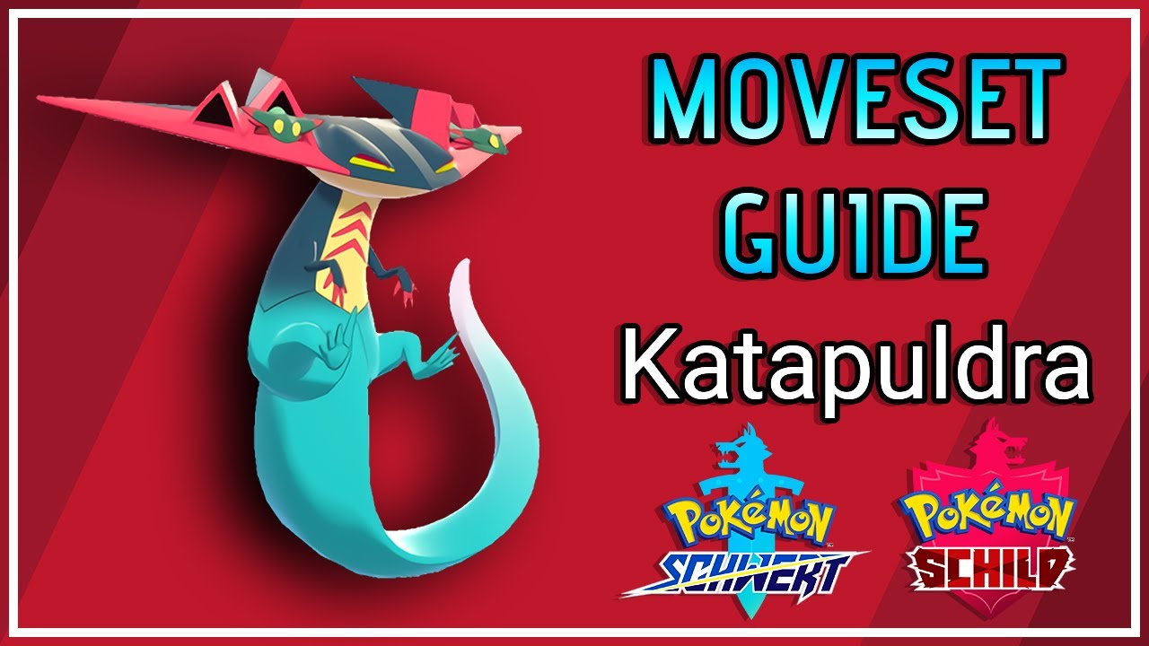 KATAPULDRA Competitive Moveset Guide (VGC 2021) 🔴 Pokemon Schwert und ...