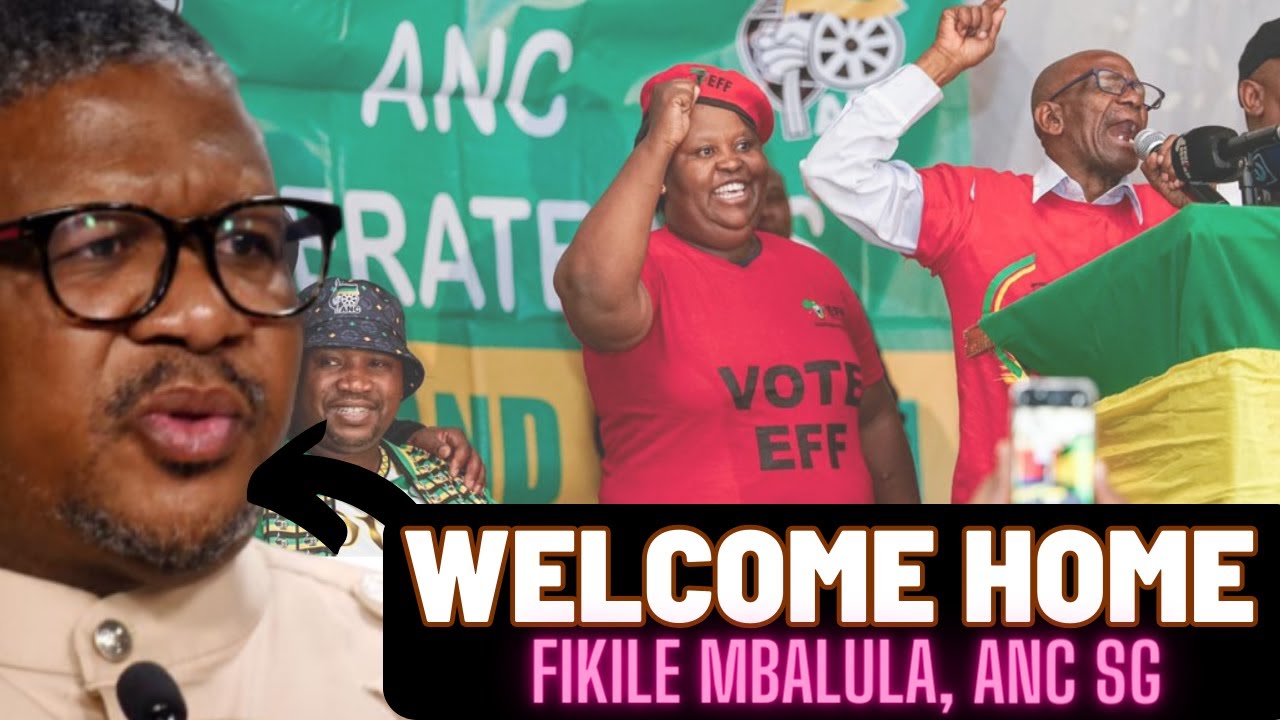 EXPELLED EFF MEMBERS JOINS THE ANC, EFF LOSES IT - YouTube