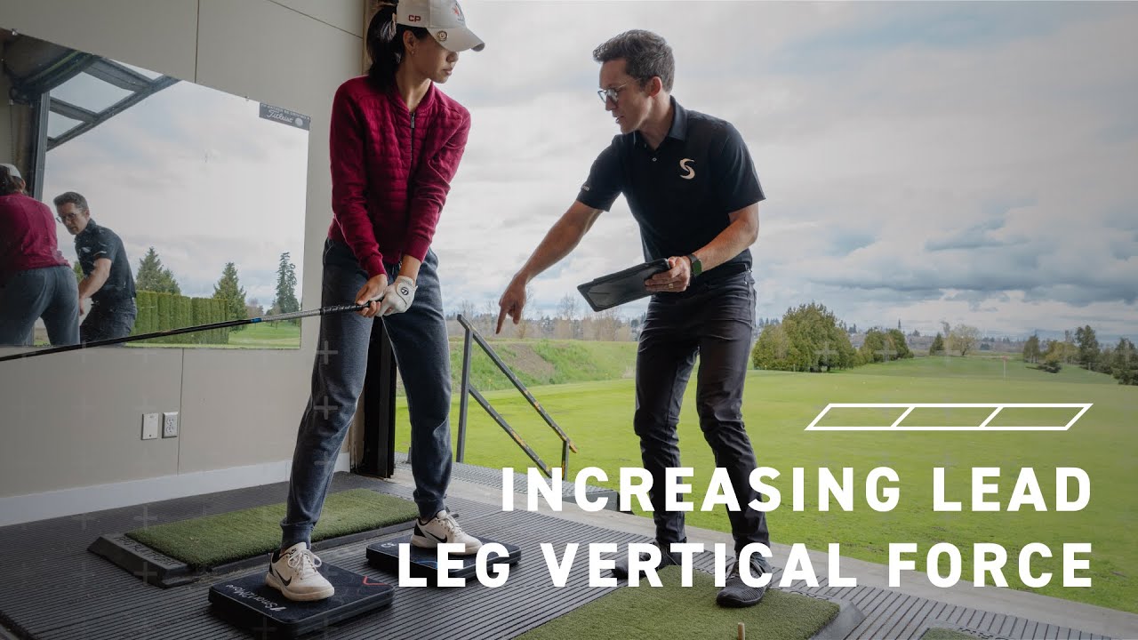Lead Leg Vertical Force: The Key to Increasing Club Head Speed - YouTube