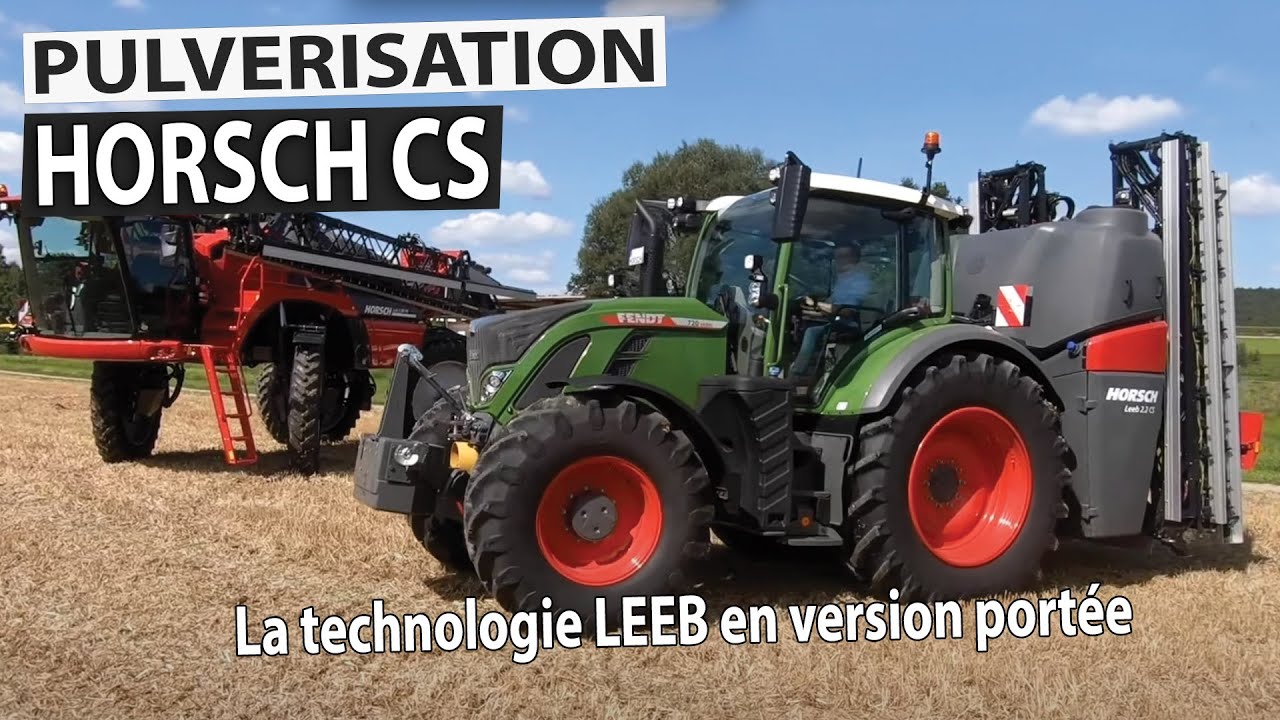 NEW / HORSCH Leeb CS - Nouveaux pulvérisateurs portés - YouTube