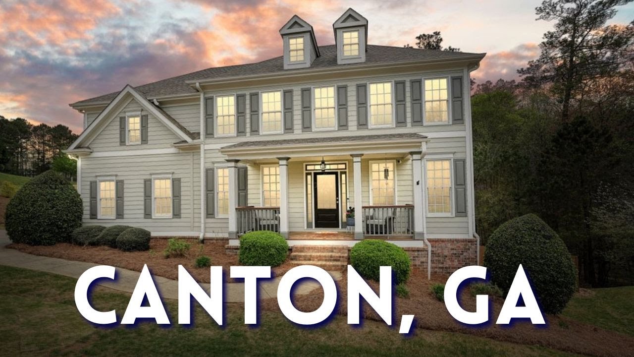 River Green Canton GA Home | 6BR w/ In-Law Suite, Theater, & Big Yard ...