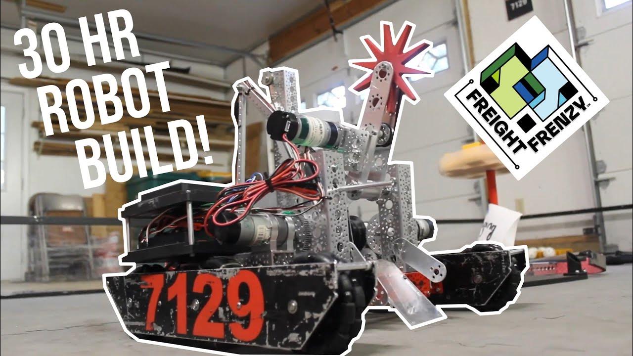 Robot in 30 Hours Reveal | FTC Freight Frenzy 2021-2022 - YouTube