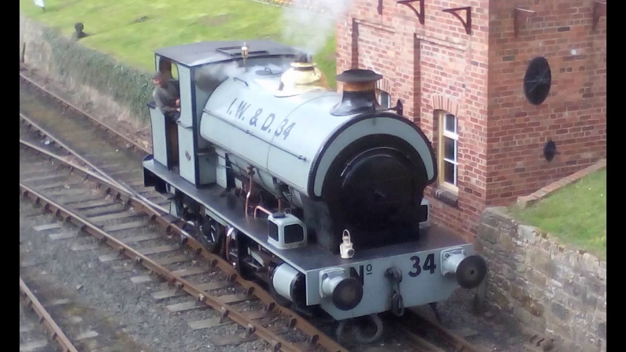 Steam Locomotives at Beamish - YouTube
