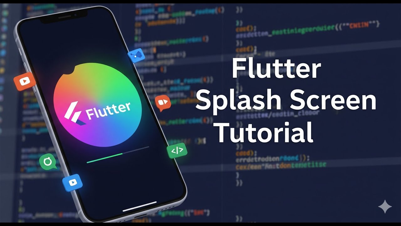 🚀 Create a Beautiful Splash Screen in Flutter | Flutter Tutorial for ...