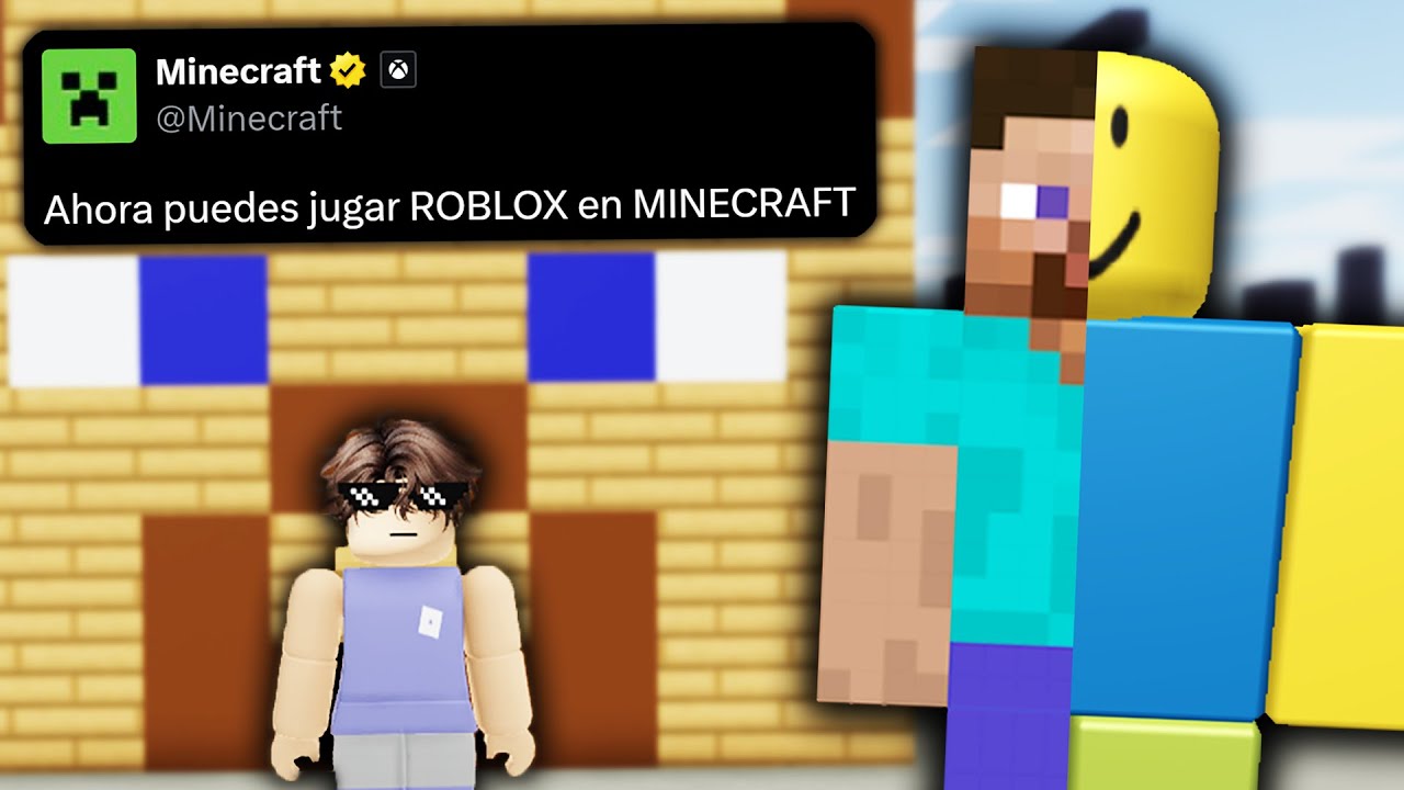 AHORA PUEDES JUGAR ROBLOX en MINECRAFT GRACIAS a ESTO... - YouTube