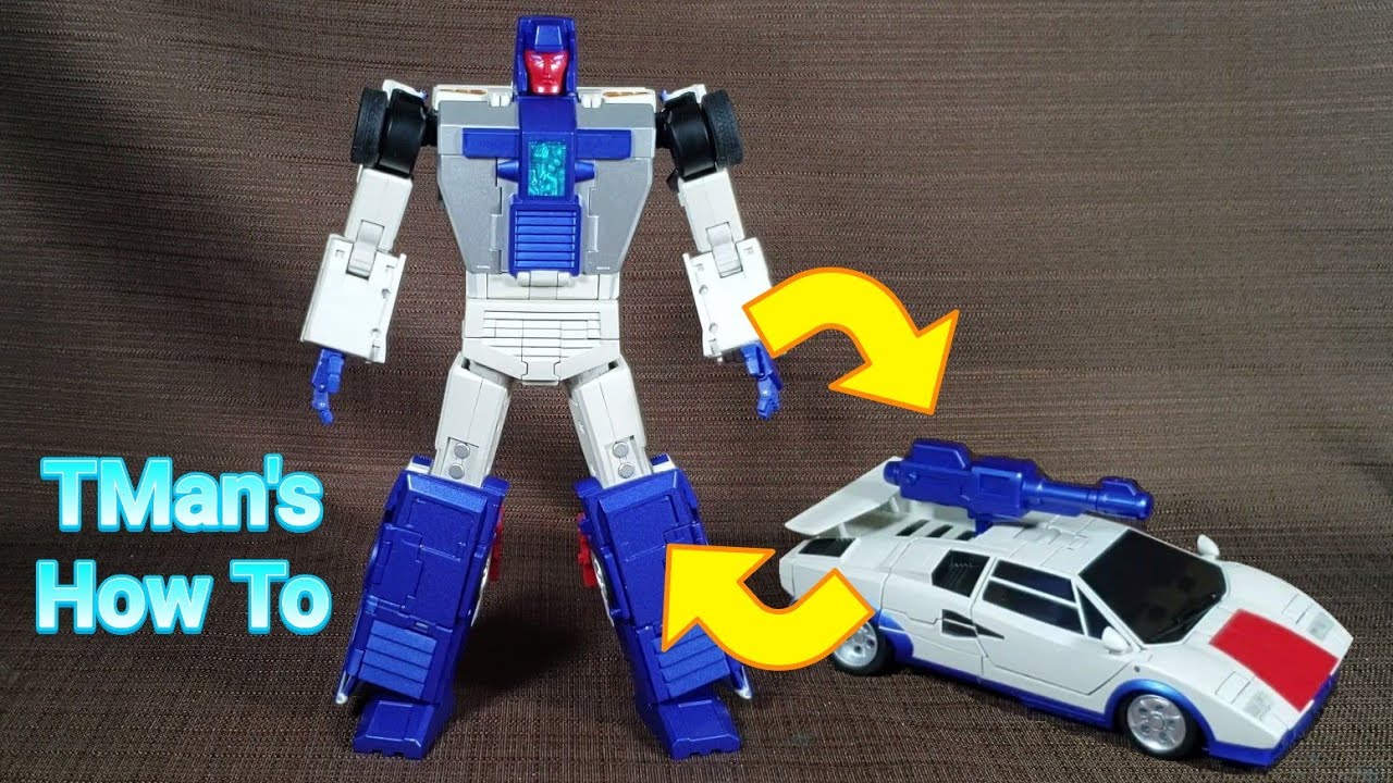 TMan's How To Transform Fans Toys Spoiler To Car Mode & Back - YouTube