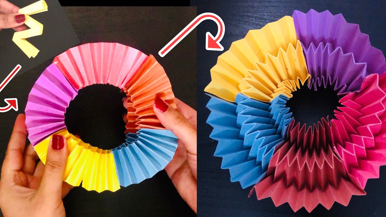 DIY Shape change paper craft/ how to make paper shape changing toy ...