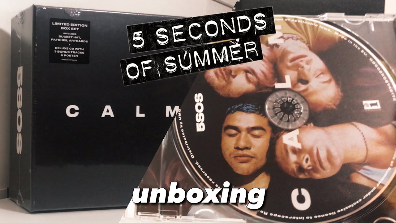 5SOS 'CALM' LIMITED EDITION BOX SET - UNBOXING - YouTube