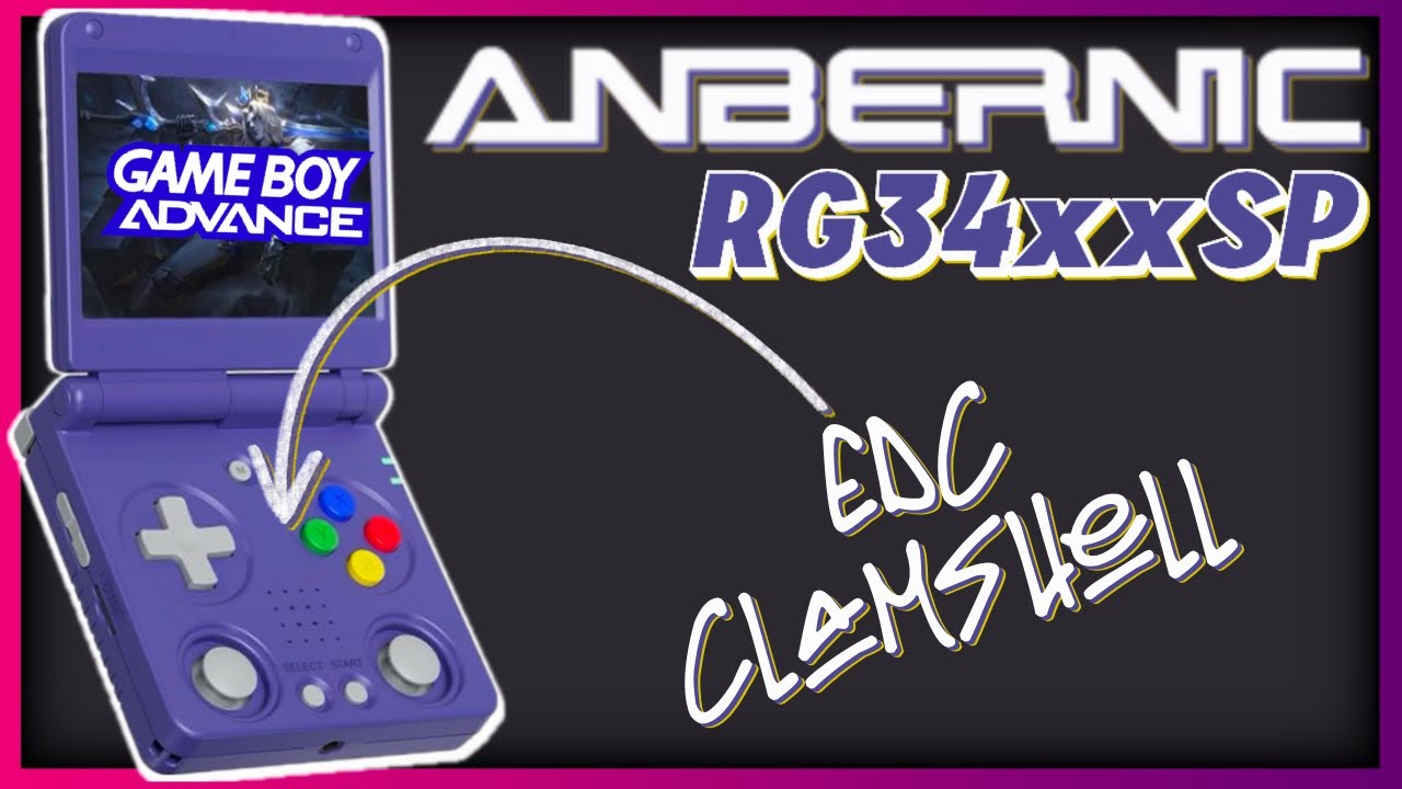 My Childhood Just Got an Upgrade: Anbernic RG34xxSP! | First Look - YouTube