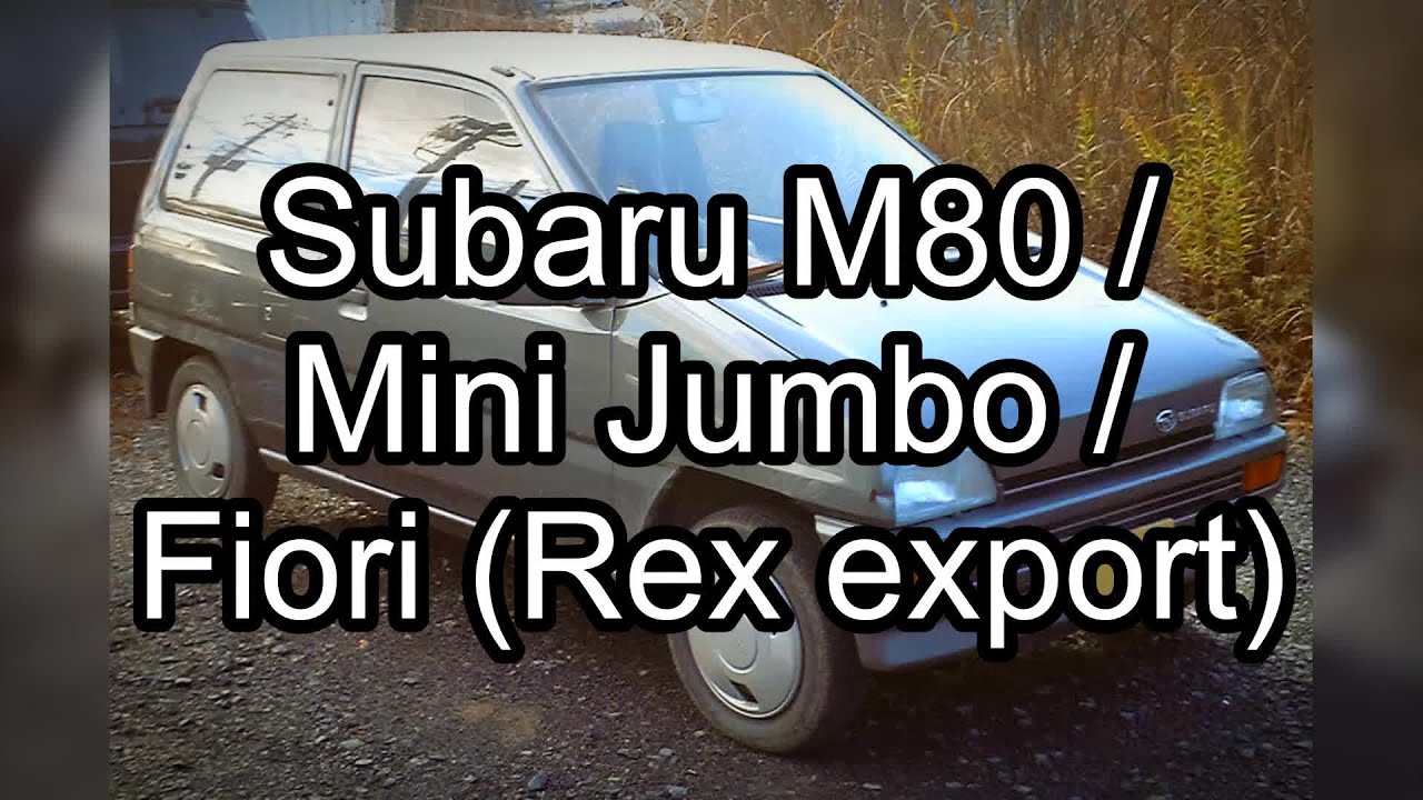 Photos of the Subaru M80 / Mini Jumbo / Fiori (Rex export) | Not A ...