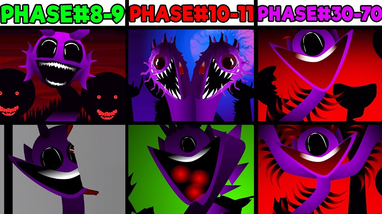 Phase 8 VS Phase 9 VS Phase10 VS Phase19 VS Phase30 VS Phase70 in ...