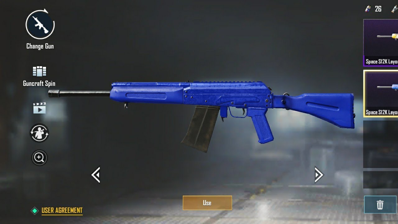 MY CUSTOM S12K SKIN - YouTube