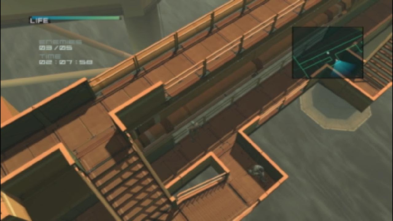 MGS2 VR mission ninja raiden eliminate all - YouTube