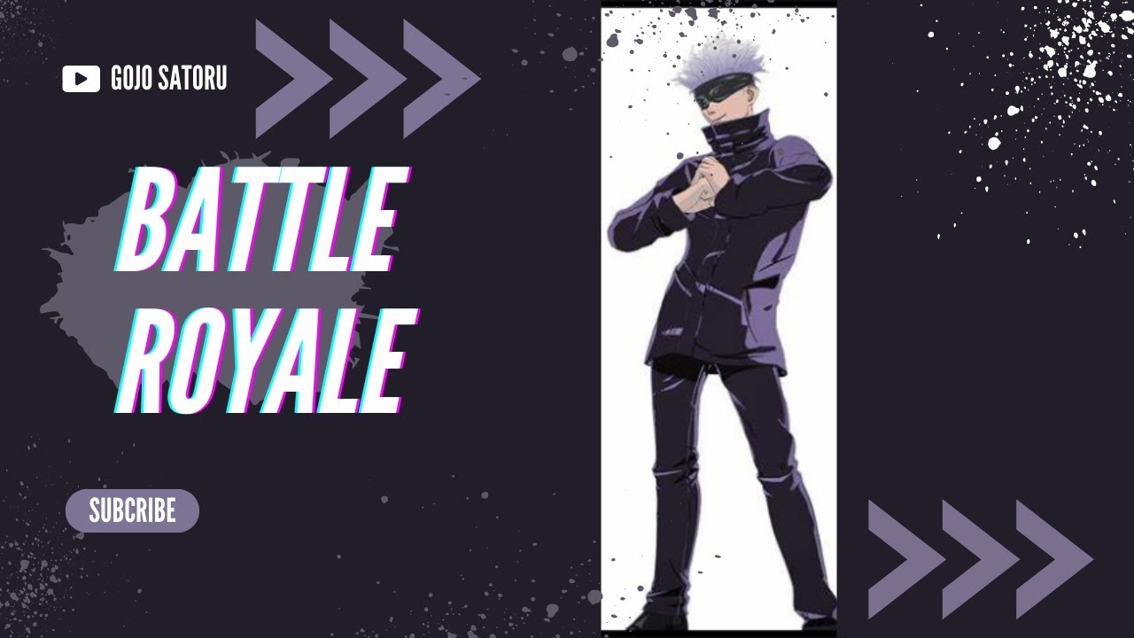 battle royale fortnite gojo satoru - YouTube
