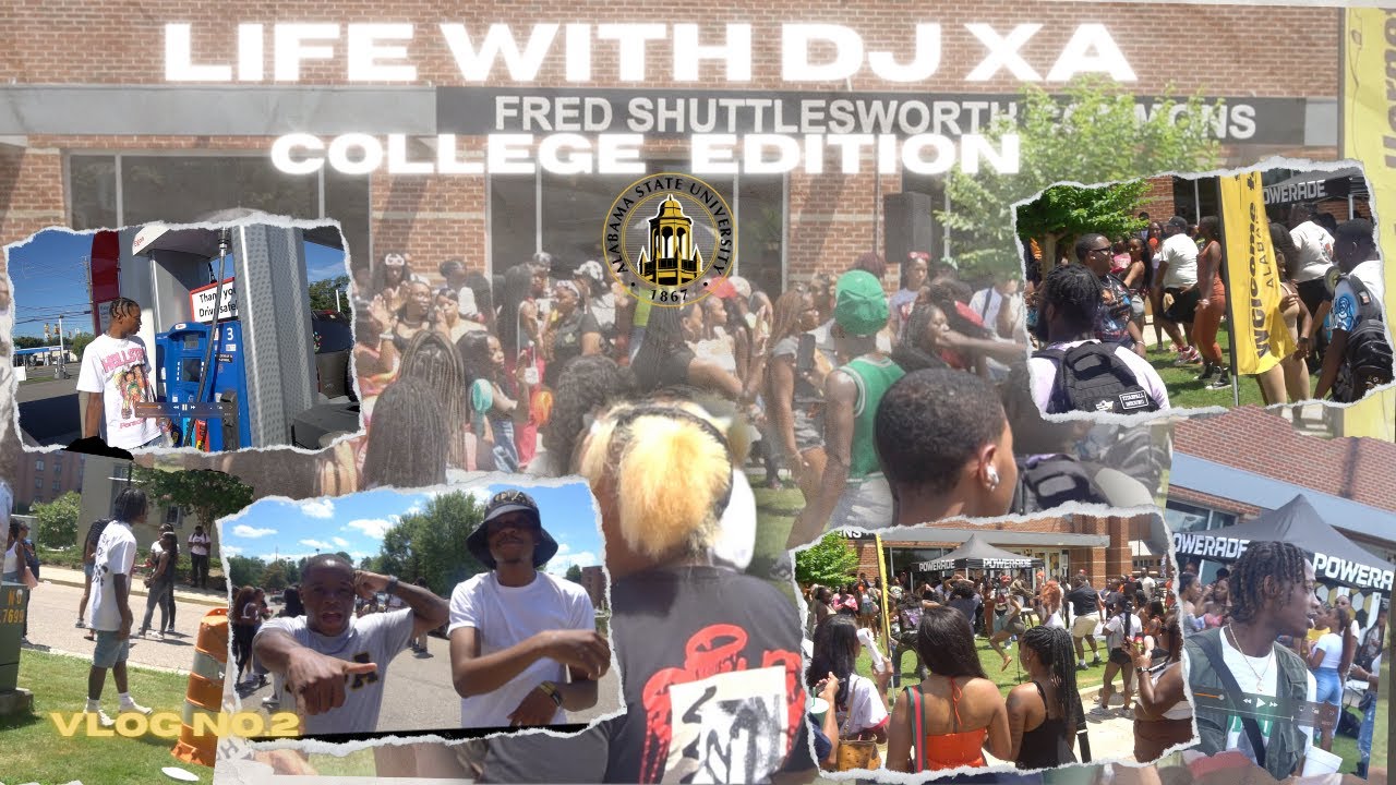 VLOG NO.2| LIFE WITH DJ XA "COLLEGE EDITION" |ALABAMA STATE UNIVERSITY ...