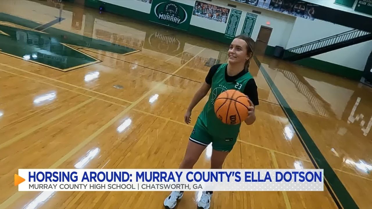 Horsing Around: Murray County's Ella Dotson - YouTube