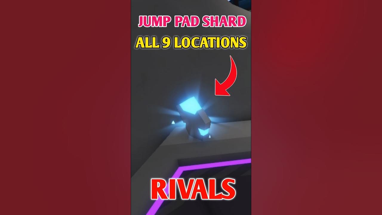 How To Find All 9 Jump Pad Shard Locations In Rivals Roblox | Jump Pad Guide - YouTube