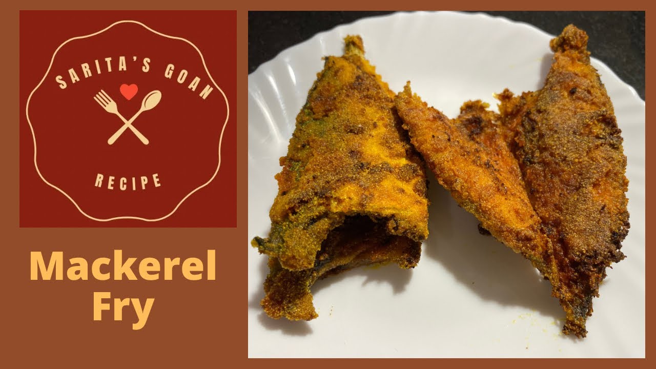 Mackerel Fry | Bangda Fish Fry | Goan Style Fish Fry | Crispy Rawa ...