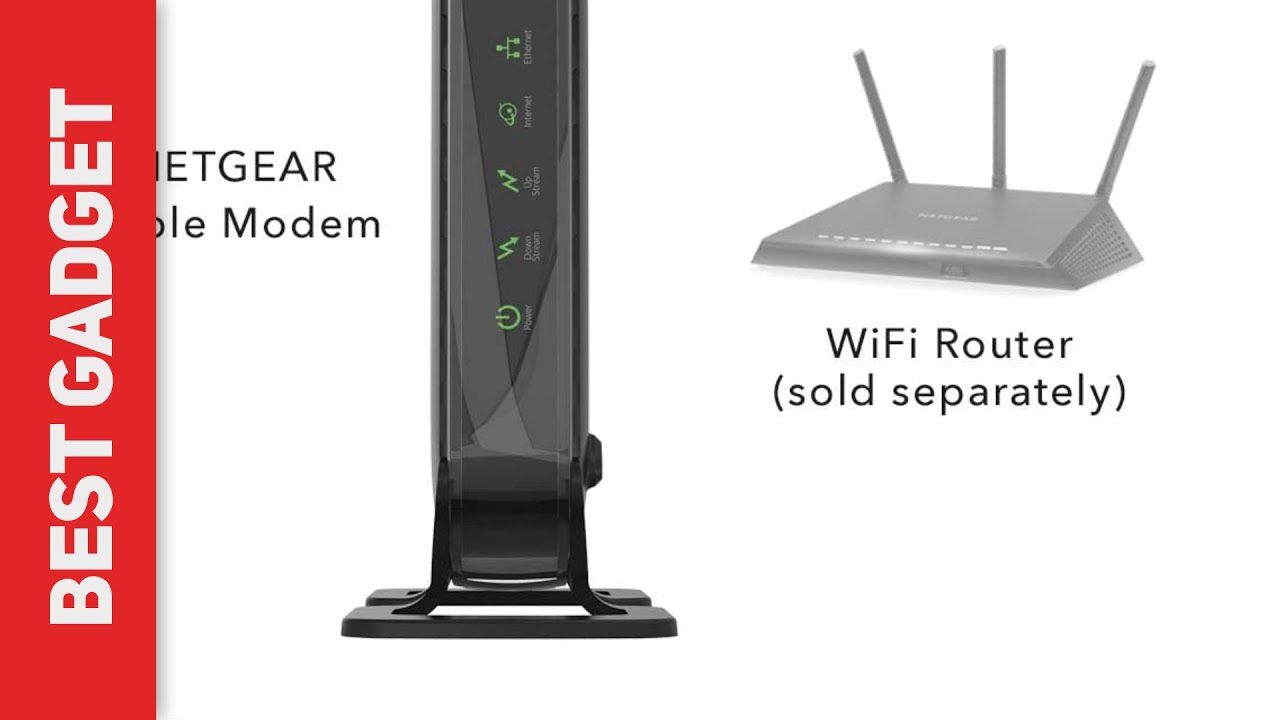 NETGEAR Cable Modem CM400 - Best Cable Modems For Gaming Review - YouTube