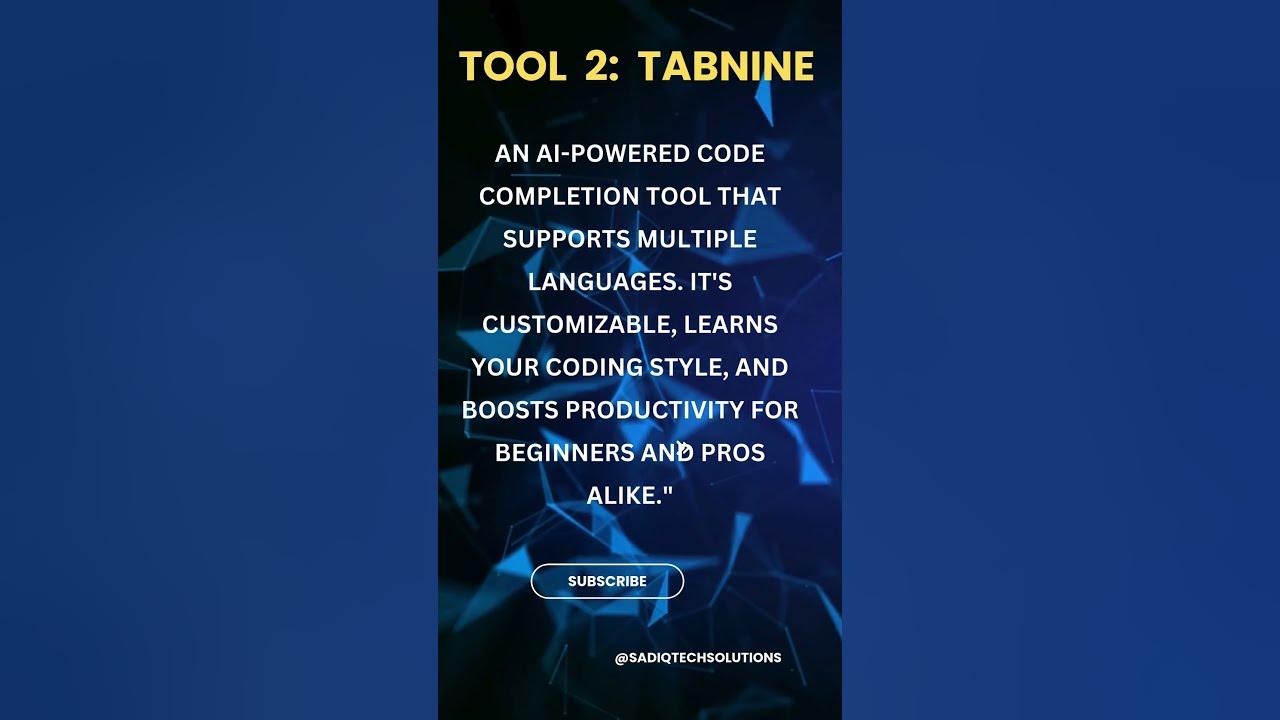 Ai Tools Every Developer Should Know About Coding Softwaredevelopement Webapplication Youtube