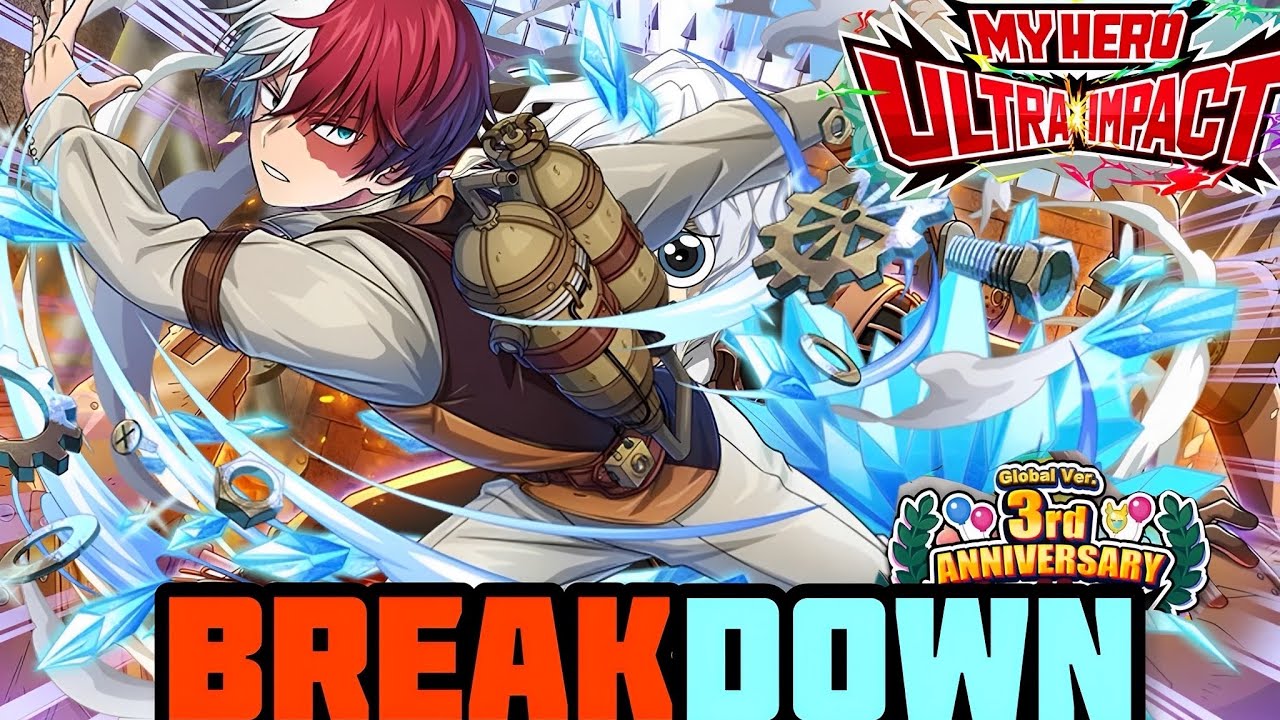 MY HERO ACADEMIA ULTRA IMPACT BREAKDOWN GLOBAL 3RD ANNIVERSARY ...
