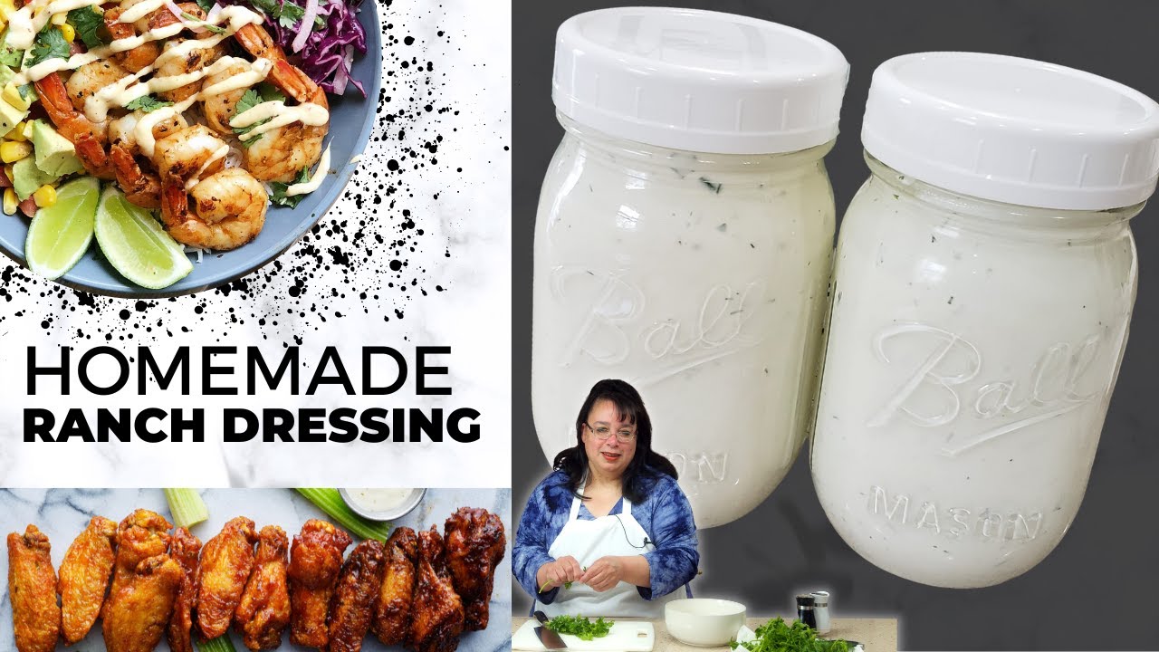 Homemade Ranch Dressing Recipe - YouTube