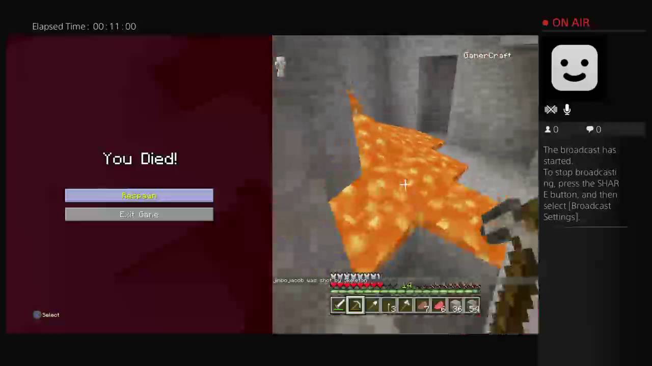 Gamercraft's Live footage on multy player\ second screen - YouTube