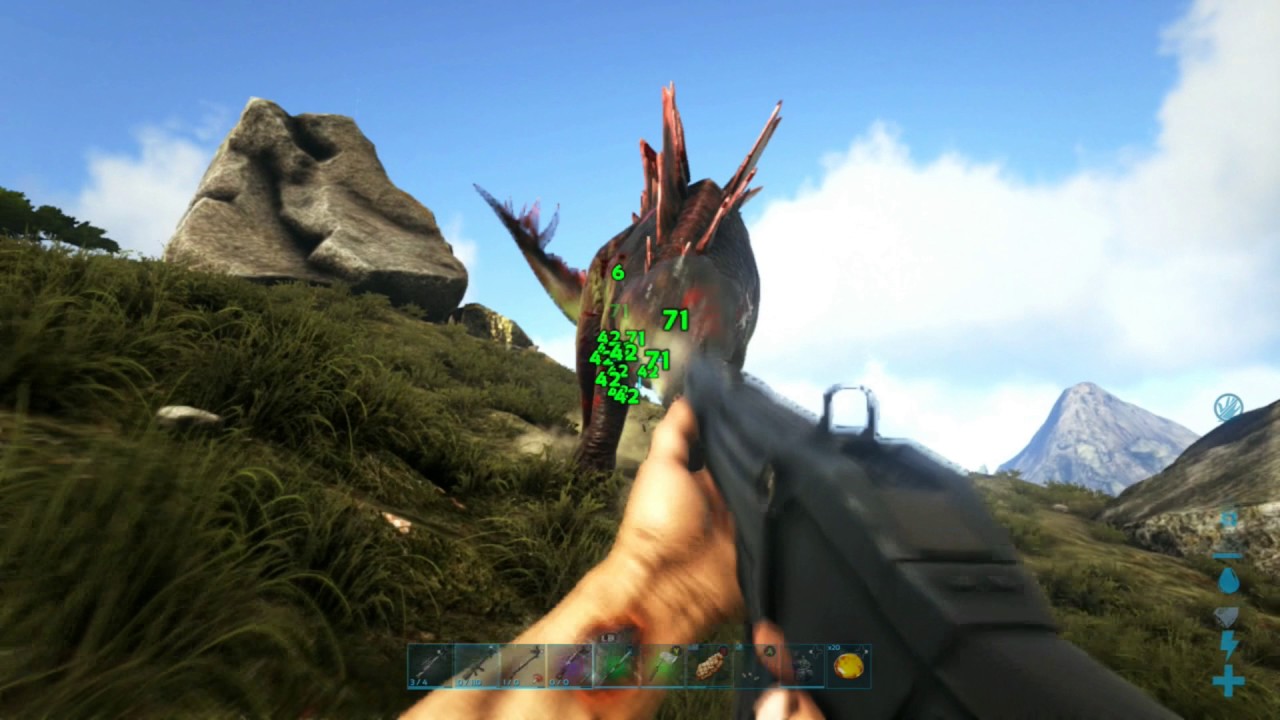 Ark Survival Evolved - Episode 20 GUNS BOOM - YouTube