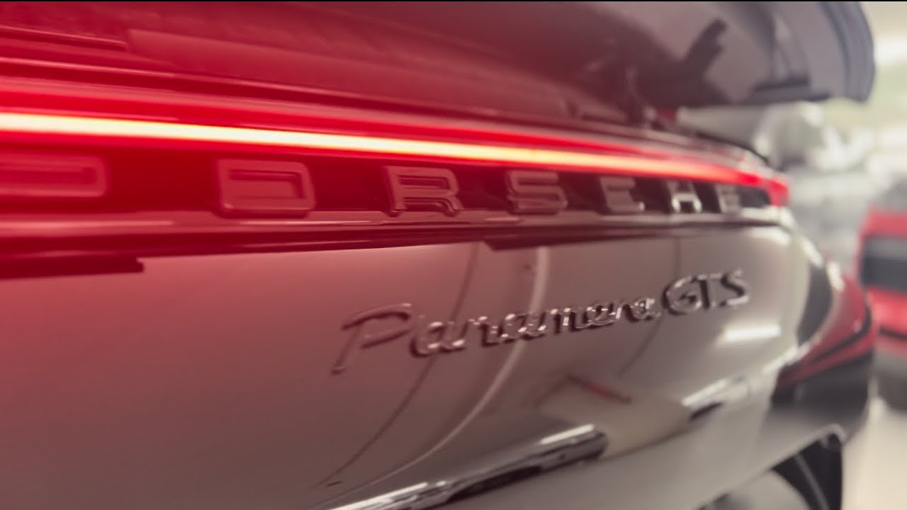 2023 Porsche Panamera GTS in Jet Black Metallic with Black Leather ...