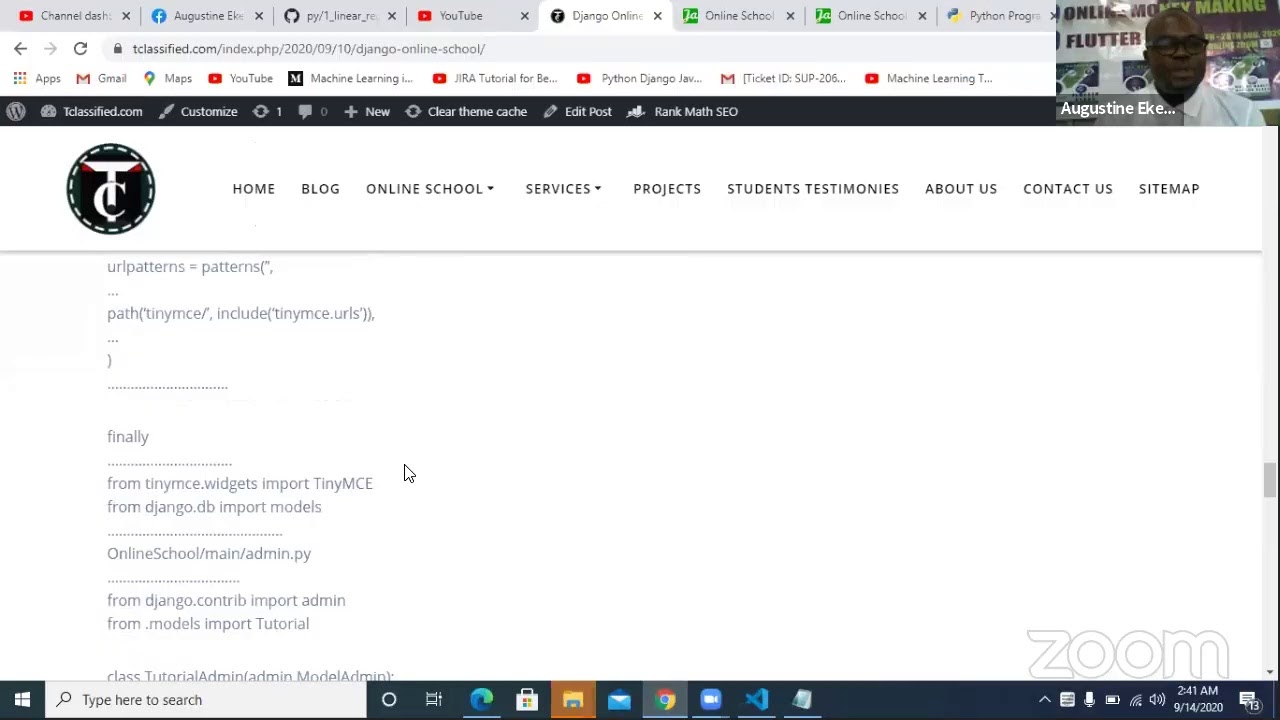 Python Django Web App Development - YouTube