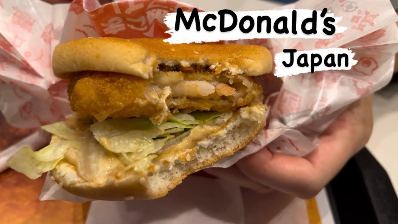 McDonald’s Japan - AWESOME Shrimp Fillet O… - YouTube